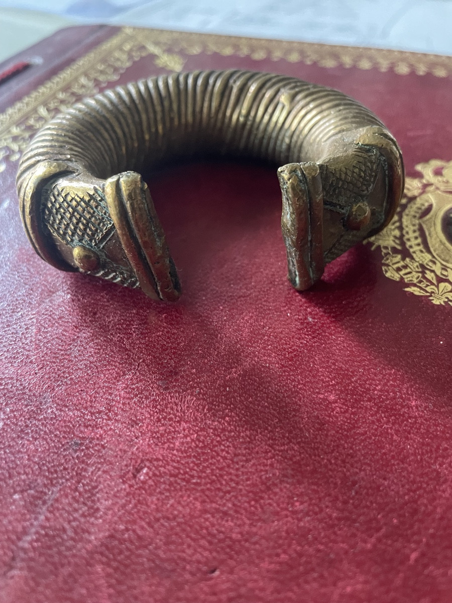 Proantic: Gold-plated Bronze Slave Bracelet