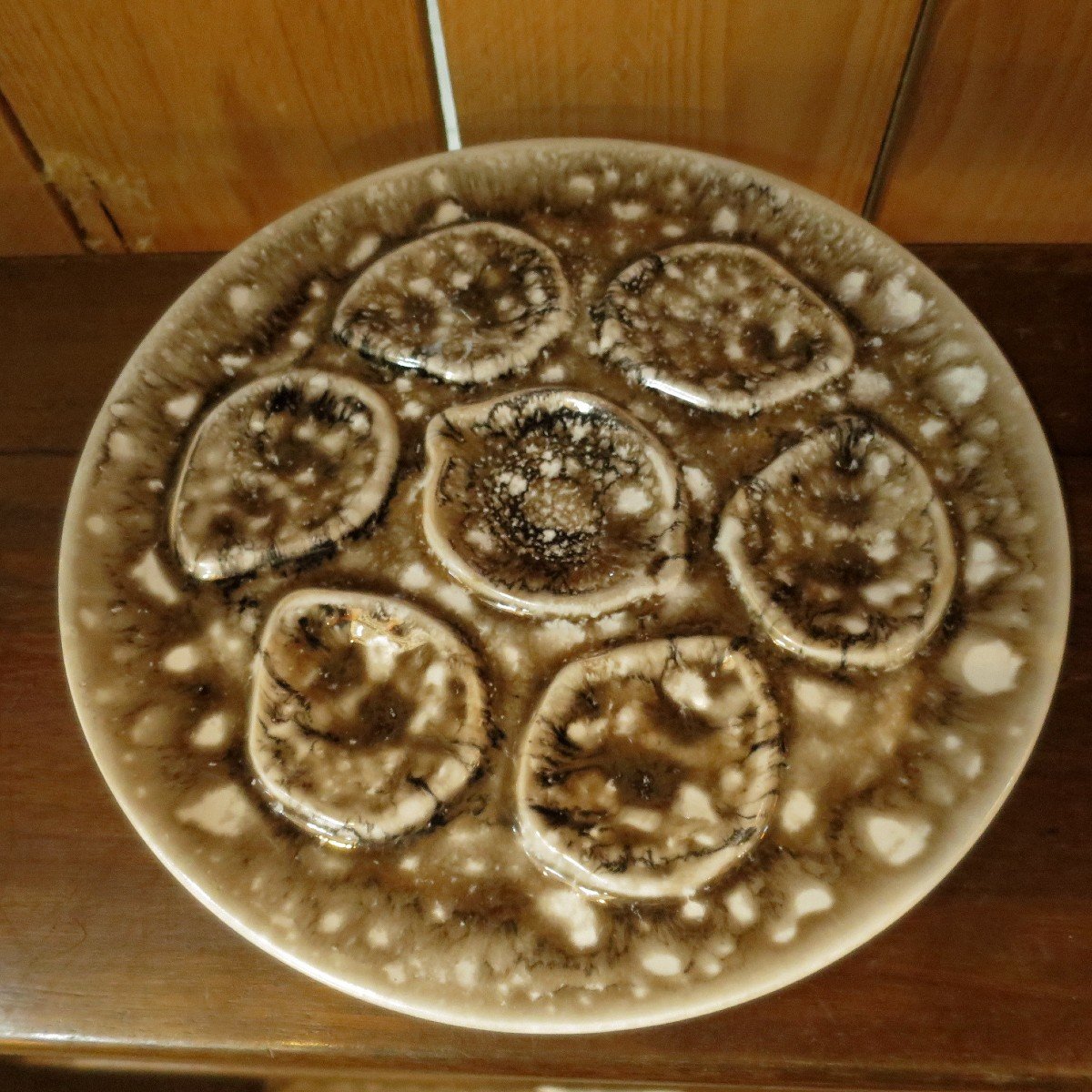 Proantic: “scum” Oyster Plates From Niderviller Circa 1960
