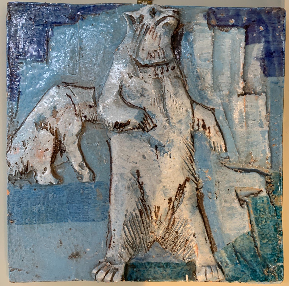 Proantic: Large Ceramic Animal Tiles