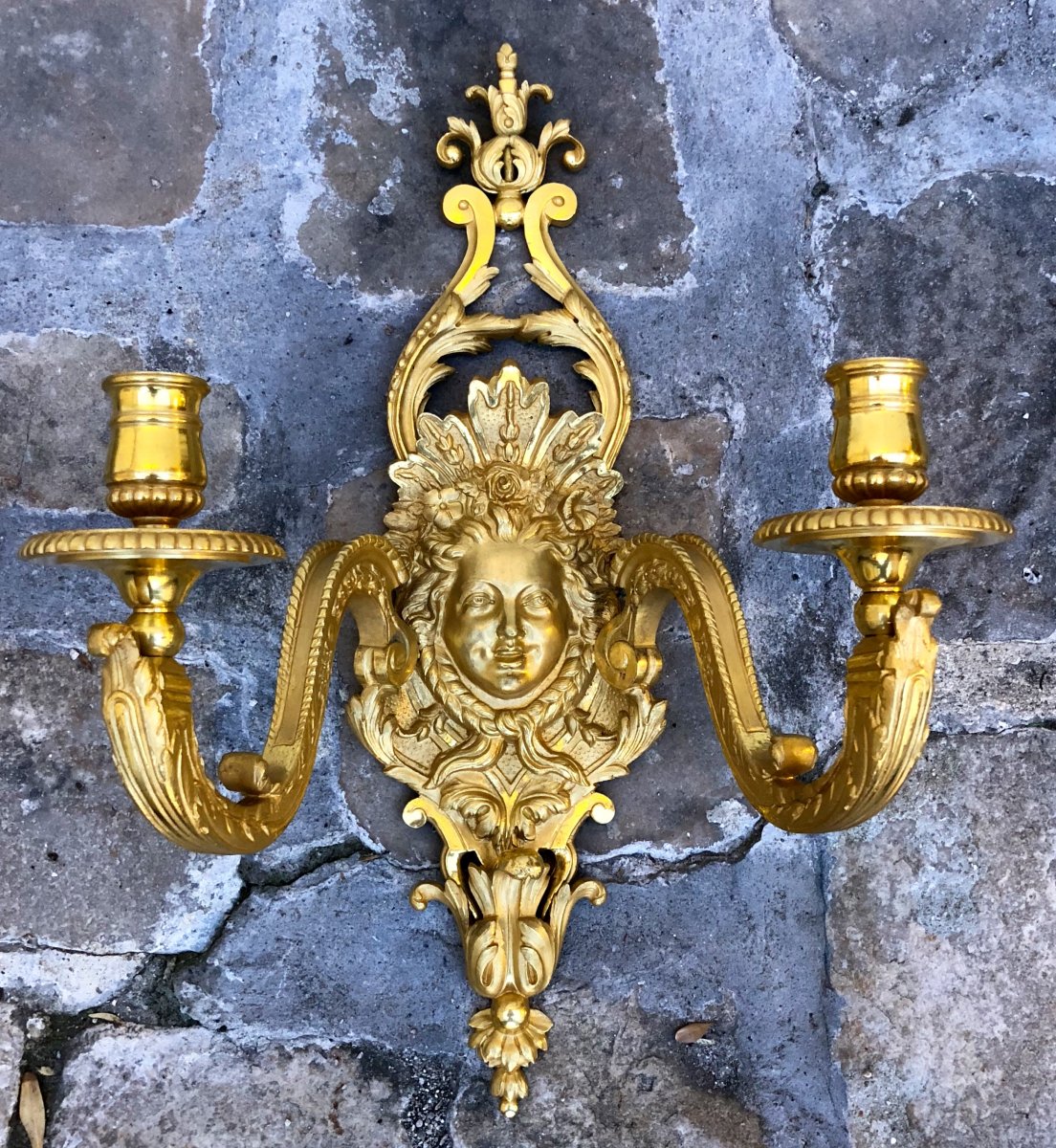 Proantic: Pair Of Regency Sconces