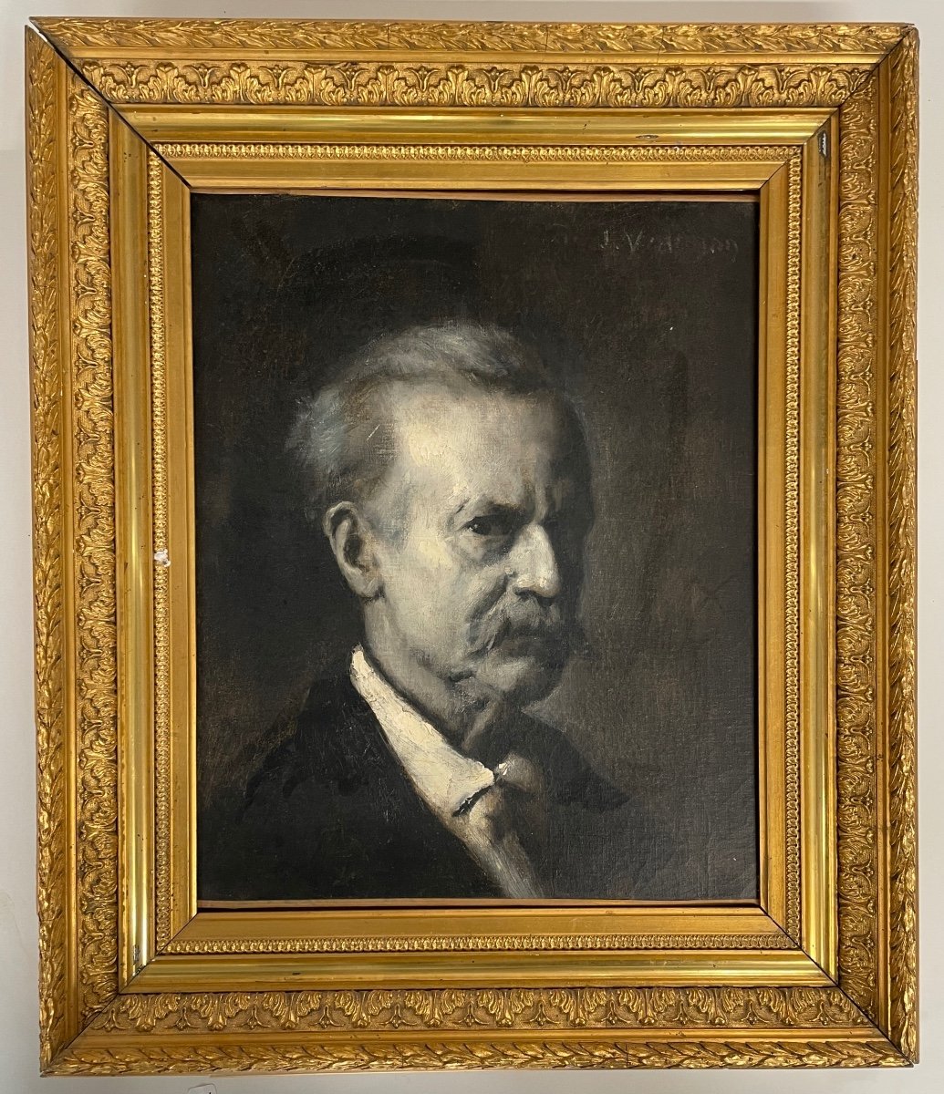 Proantic: Jules Emmanuel Valadon (1826-1900) - Autoportrait