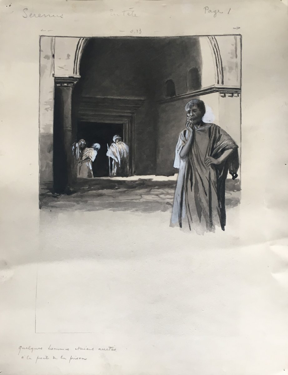Proantic: Manuel Orazi (1860-1934) - Projet d'Illustration