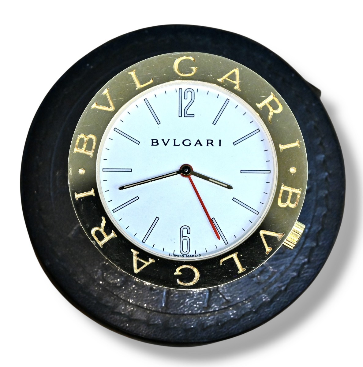 Proantic: Bulgari Travel Clock - Italy 1970s
