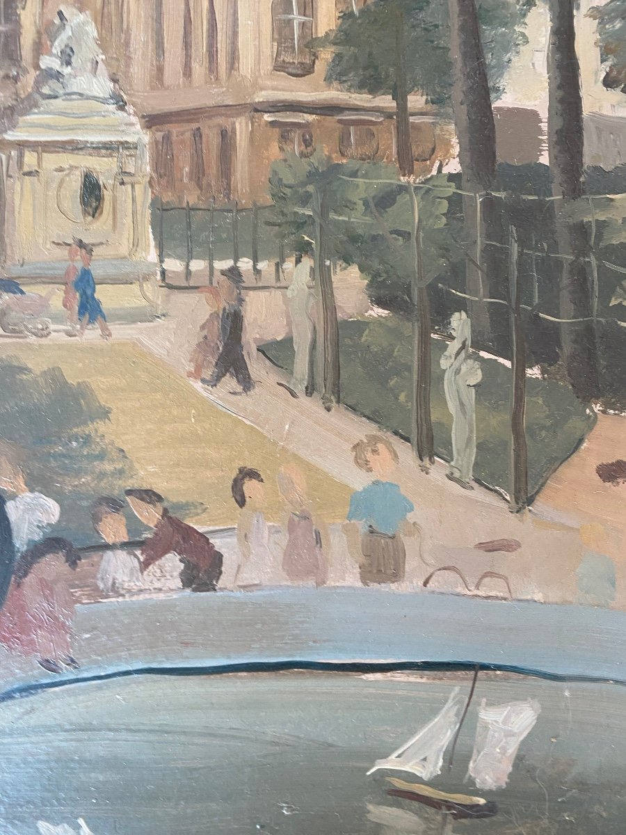 Proantic: Adrien De Keyser (overijse, 1914 - Paris, 1950) - Royal Park