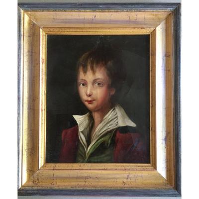 Proantic: Old Portrait Of Young Boy - Child XIX