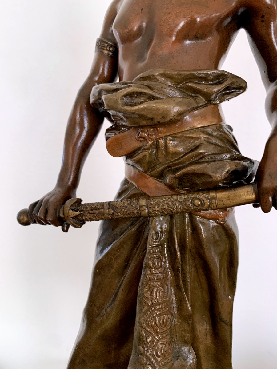 Proantic: Orientalist Bronze By Clement Leopold Steiner "the Palace Gu