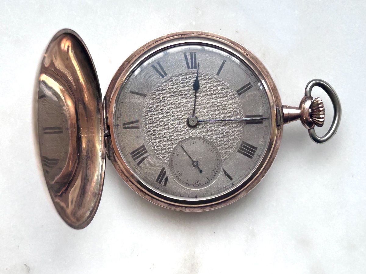 Proantic: 19th-century Solid Gold Pocket Watch