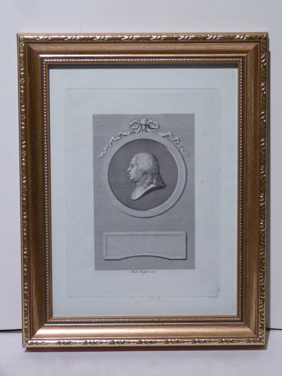 Raphael Morghen (1761-1833) The Count Of Provence Futur Louis XVIII, E