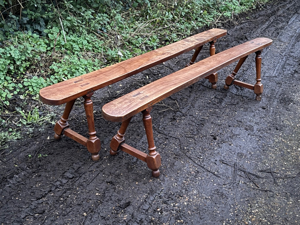 Proantic: Pair Of Benches