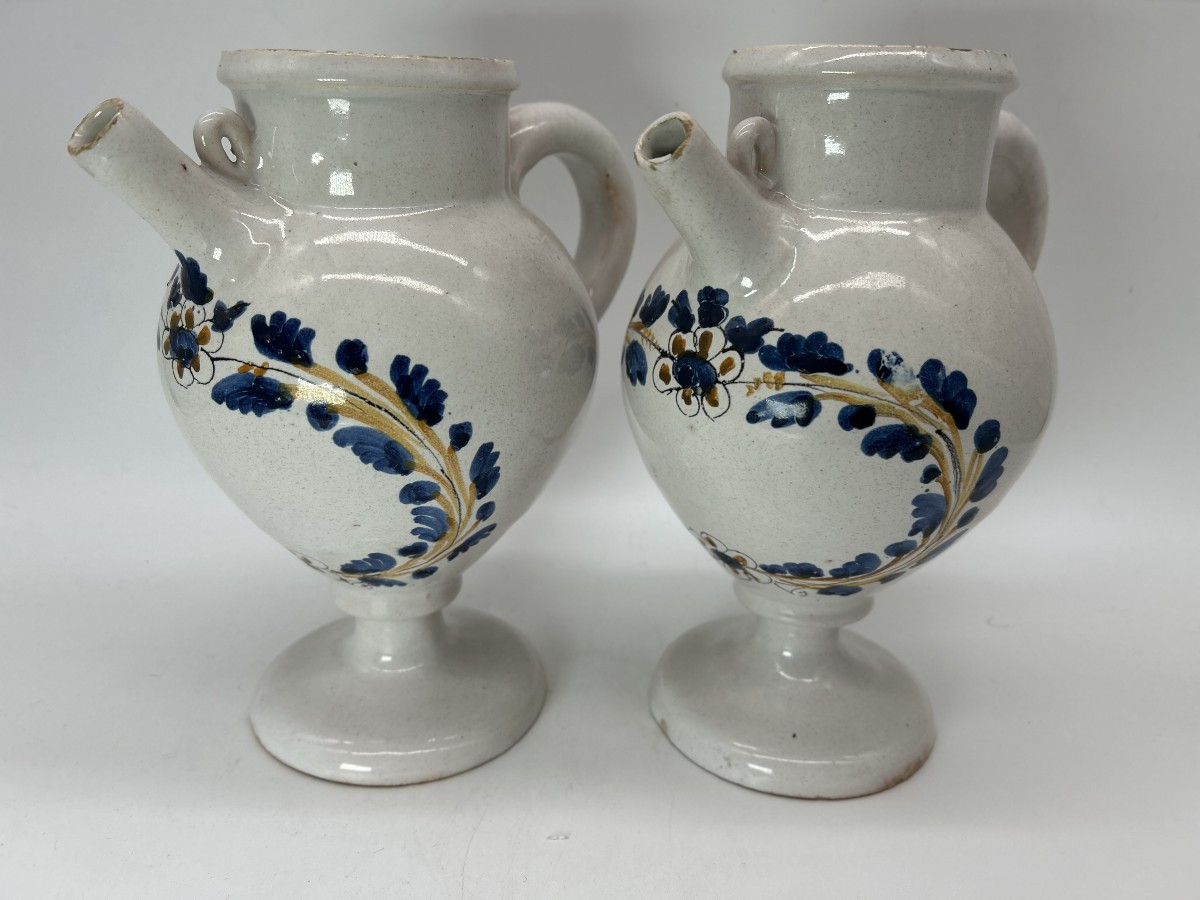 Proantic: Nevers Early 18th Century - Apothecary - Pair Of Chevrettes