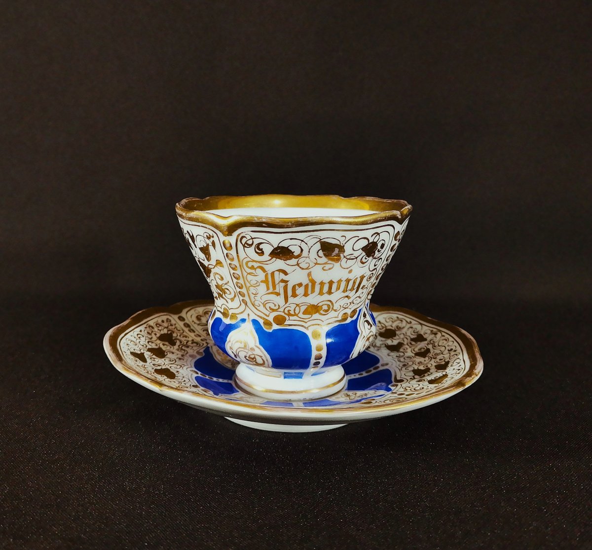 Proantic: 19th-century Chocolate Cup, Tiefenfurt Porcelain Manufactory