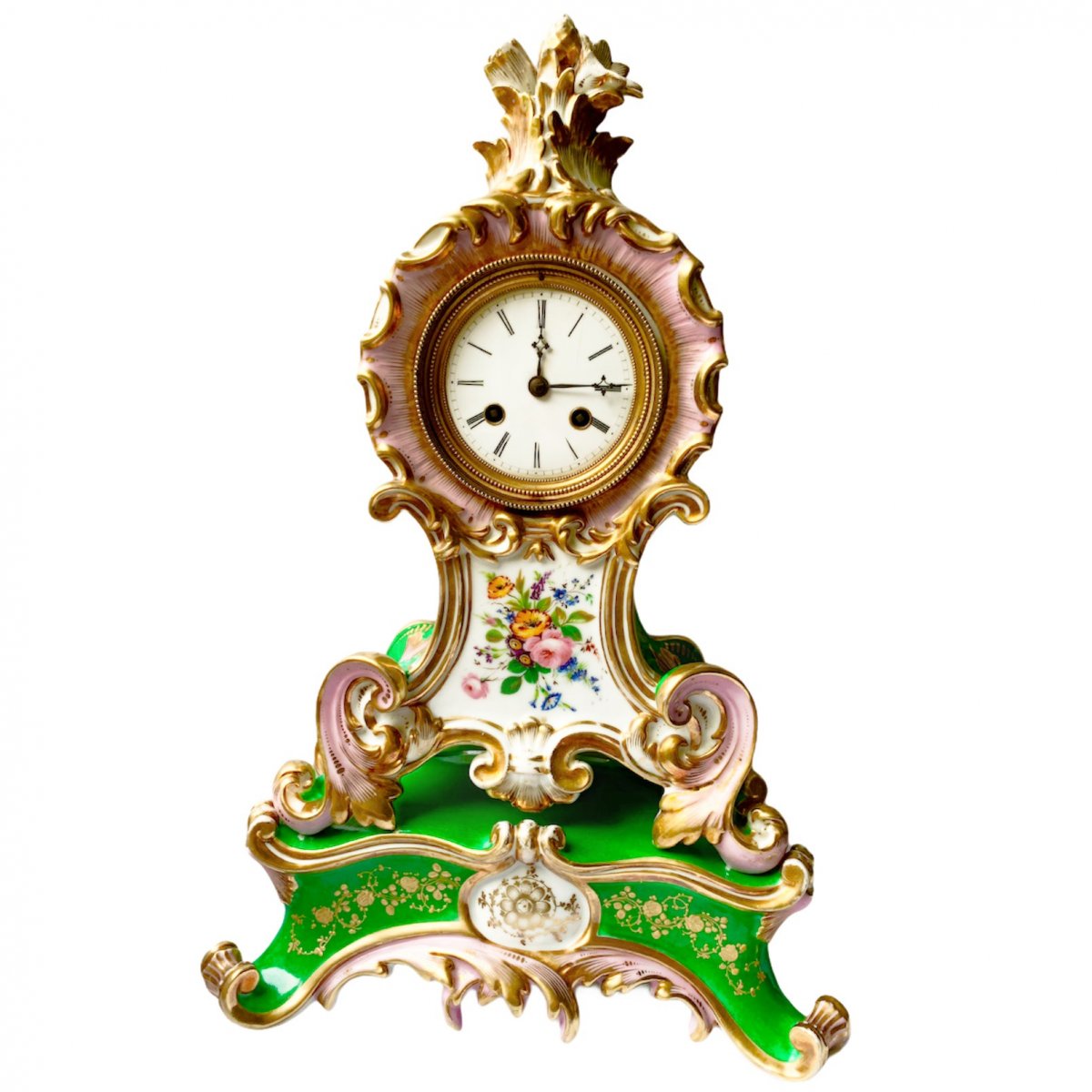 Proantic: Jacob Petit Rocaille Cartel Clock (in Le Goût De)