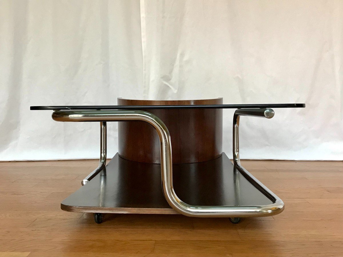 Proantic: Vintage Design Coffee Bar Table, 70s