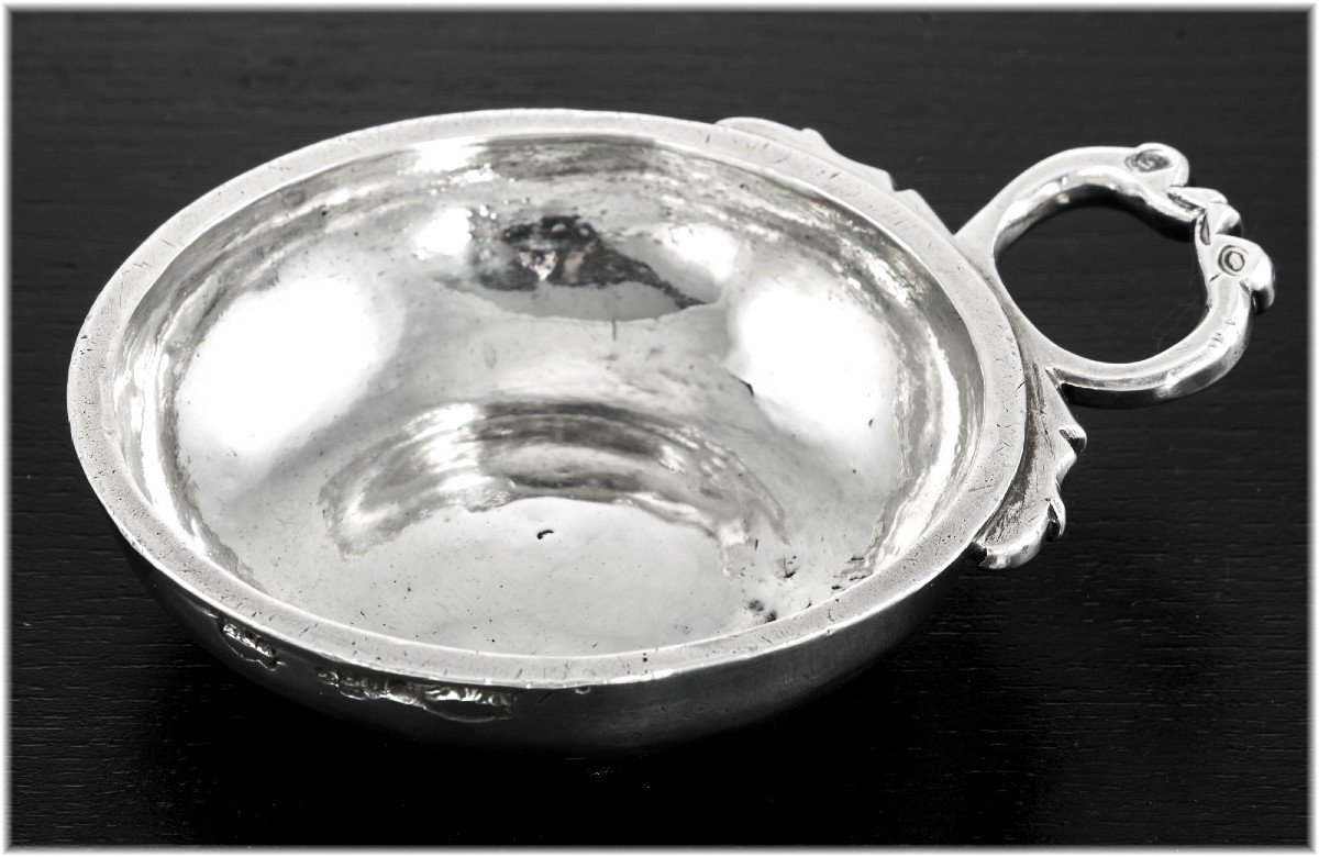 Proantic: Jean-baptiste Gagneur : Rare 18th Century Solid Silver Wine