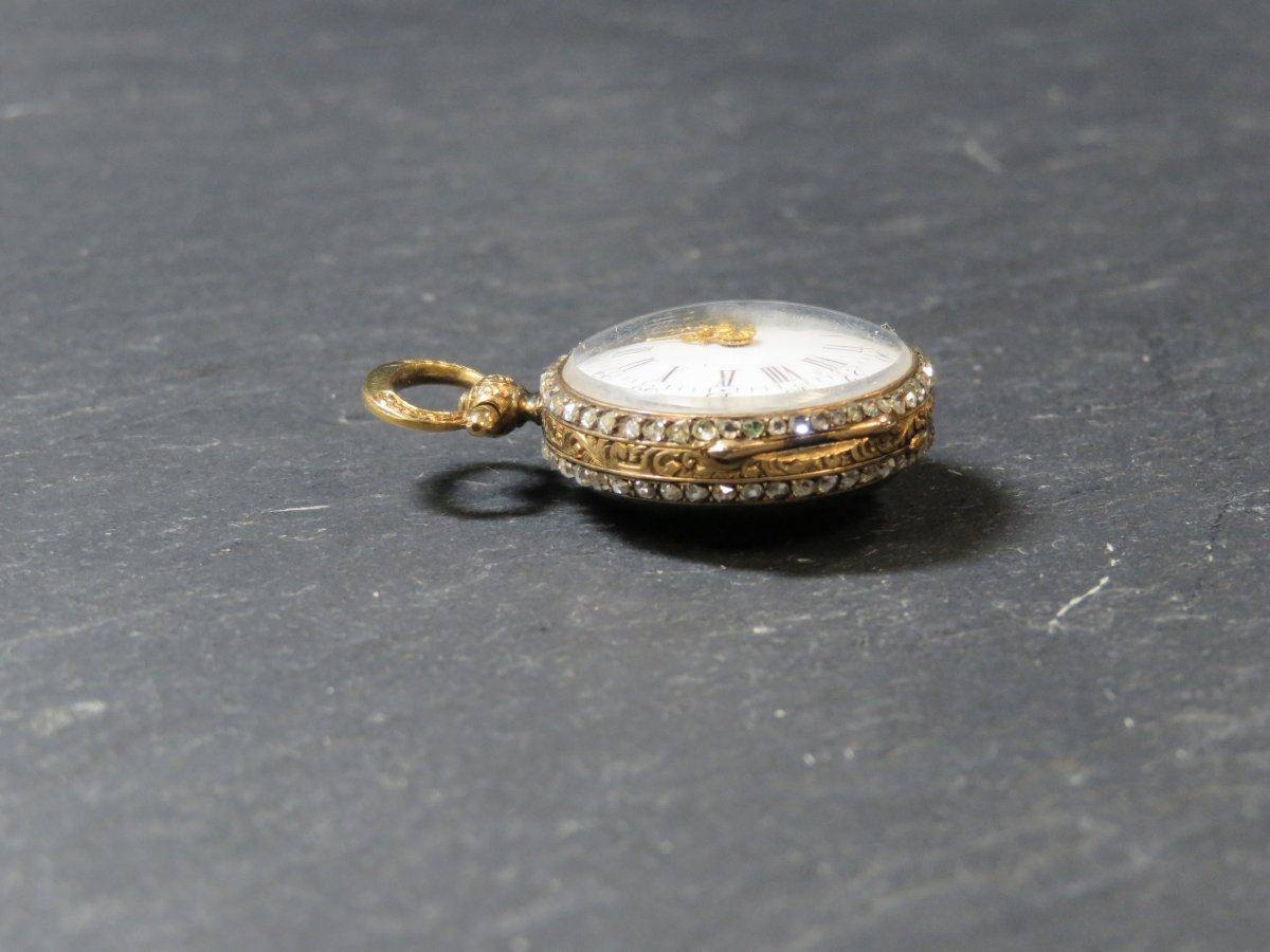 Proantic: Blood Jasper Pocket Watch