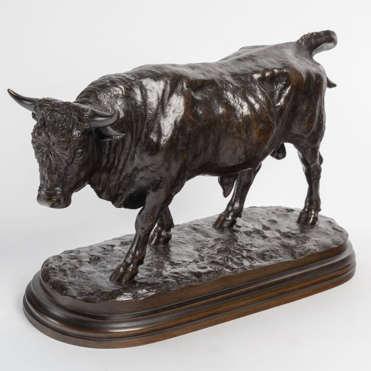 Proantic: Sculpture - Walking Bull , Rosa Bonheur (1822 - 1899) - Bron