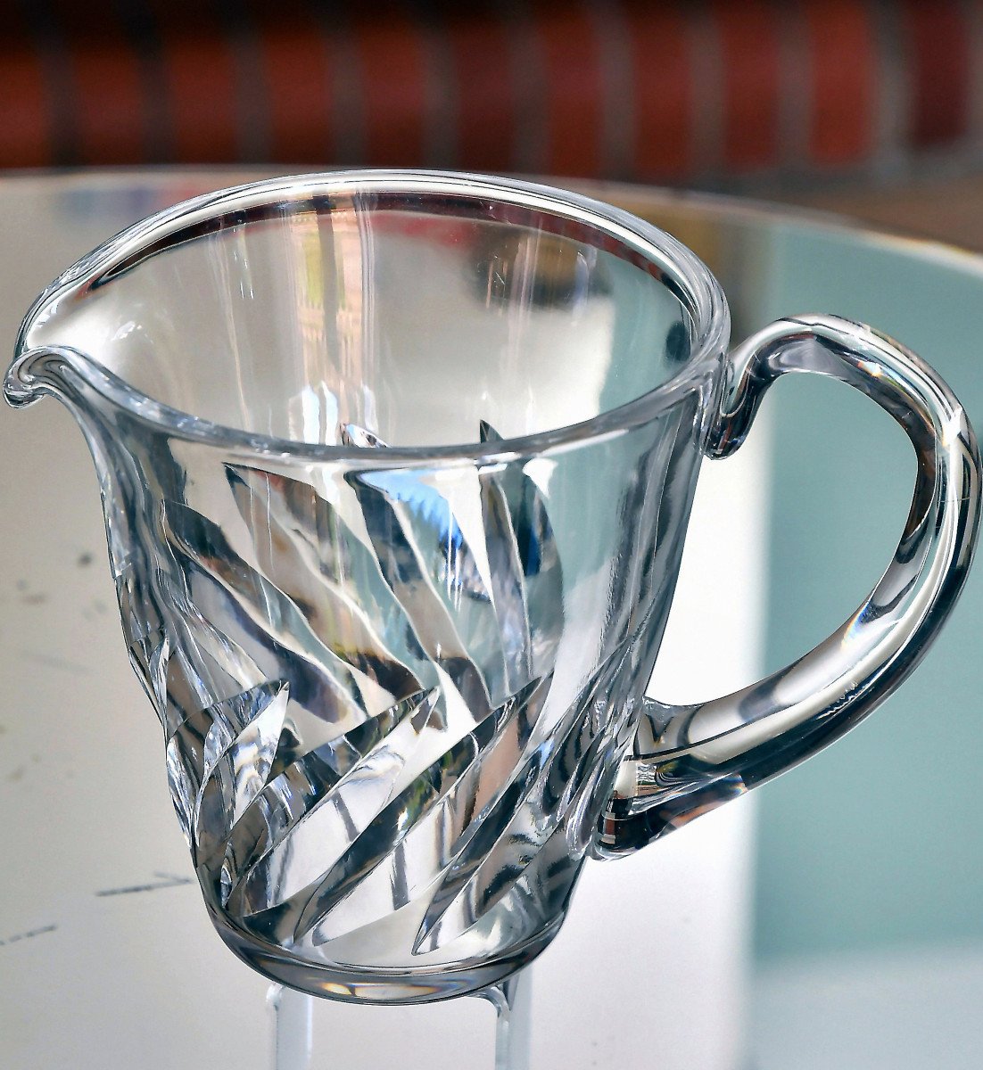 Proantic: Saint-louis — Water Pitcher, “bidasoa” Model, In Solid