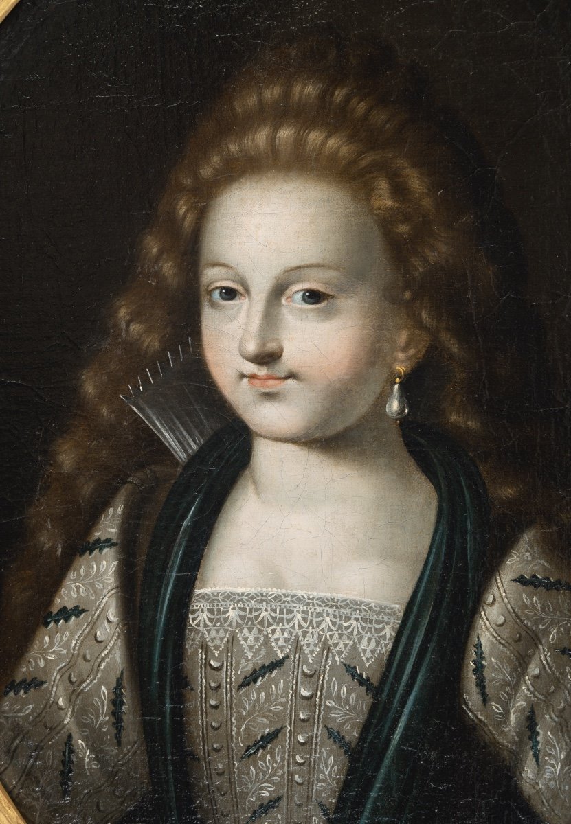 Proantic: 17th Century Oval Portrait Painting