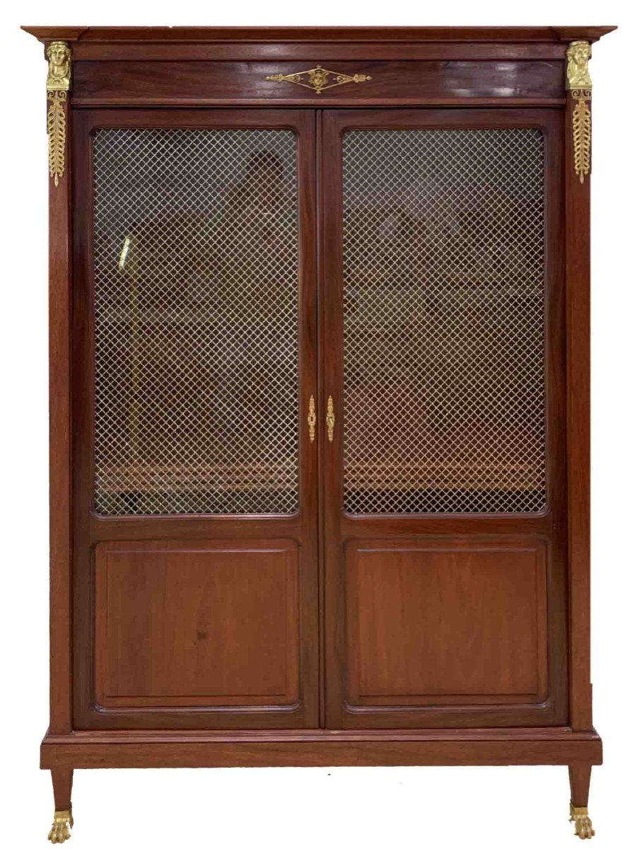 Proantic: Empire Style Showcase Cabinet