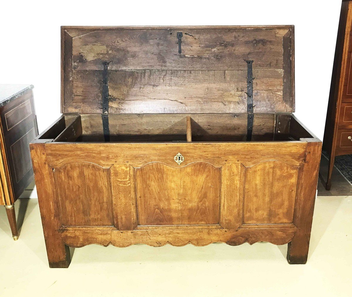 Proantic: 18th Century Molded Oak Chest