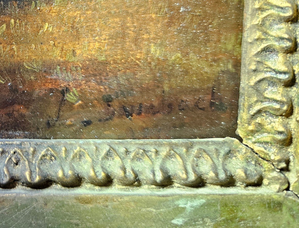 Proantic: Scène Champêtre Par Jacques Swebach-desfontaines 1769-1823