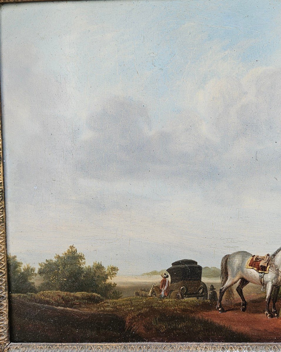 Proantic: Scène Champêtre Par Jacques Swebach-desfontaines 1769-1823