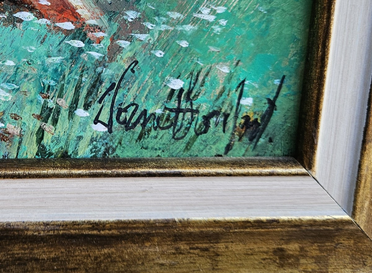 Proantic: Young Girl Reading By Robert Vernet-bonfort 1934-2017