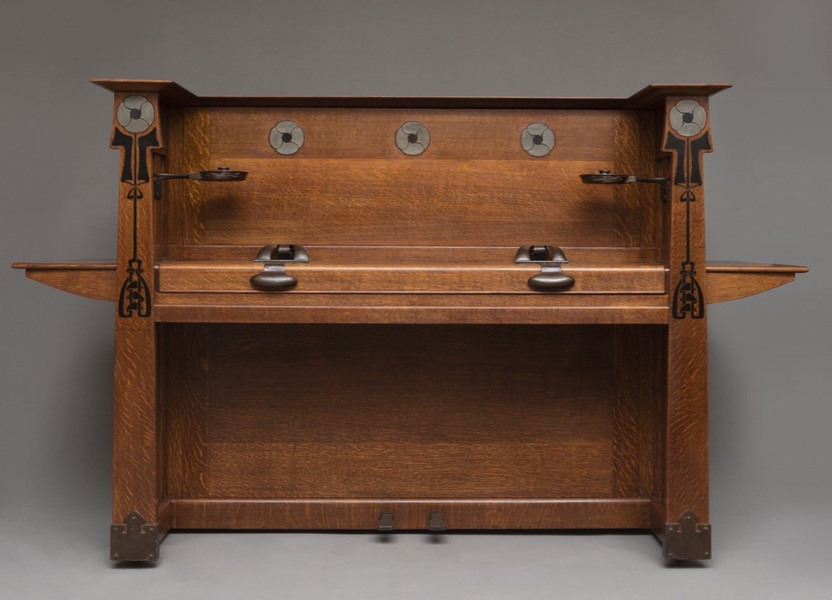 Arts And Crafts. Liberty And Co. Piano