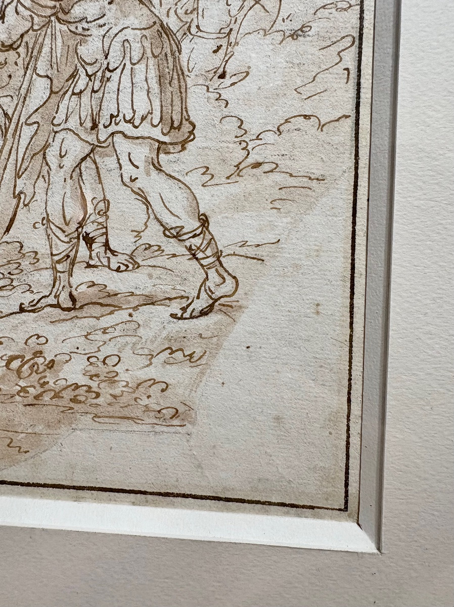 Proantic: Antique Drawing, Italian Baroque School, Late 17th/early 18t