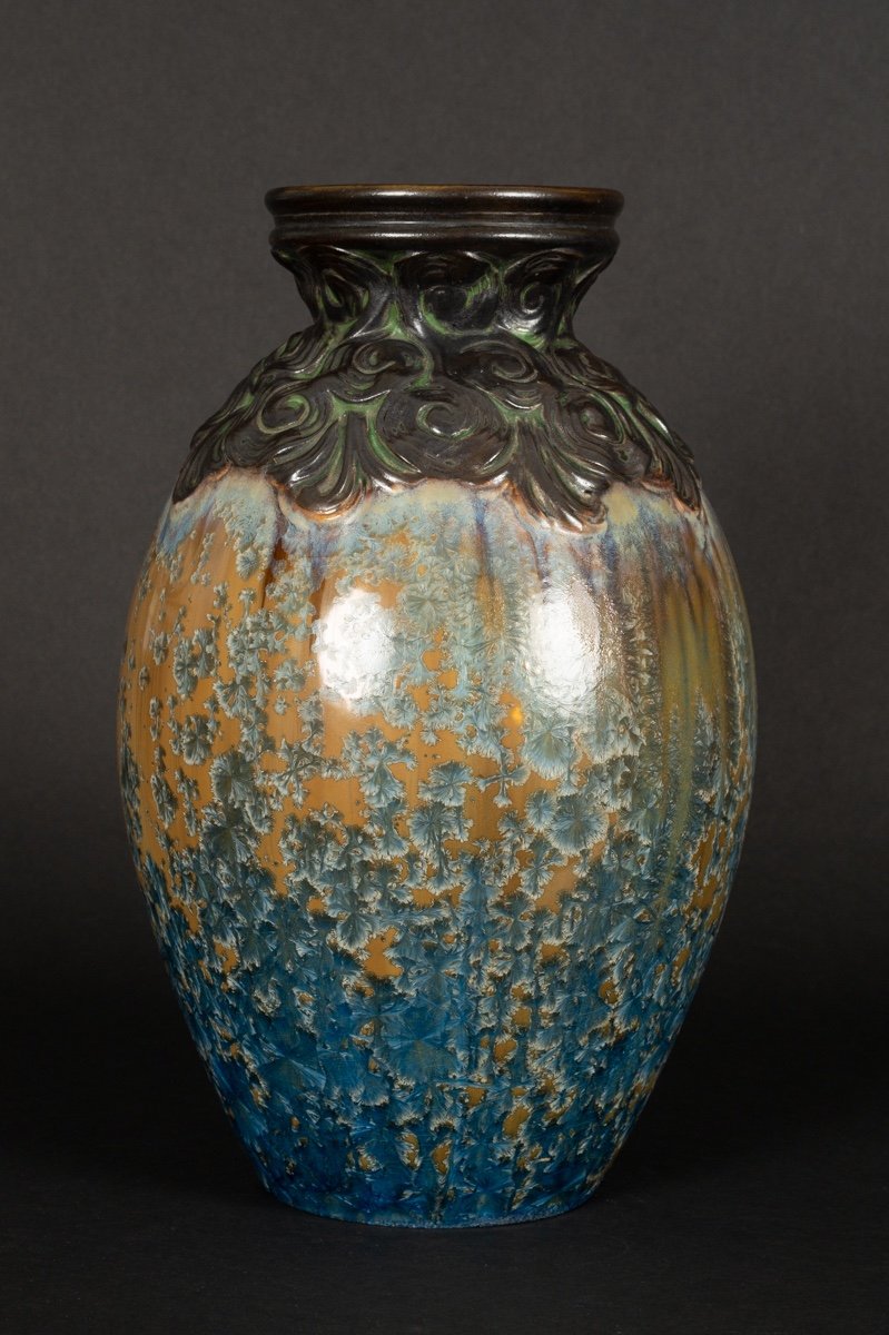 Proantic: Vase, Art Nouveau, Mougin, Nancy, Vers 1910.