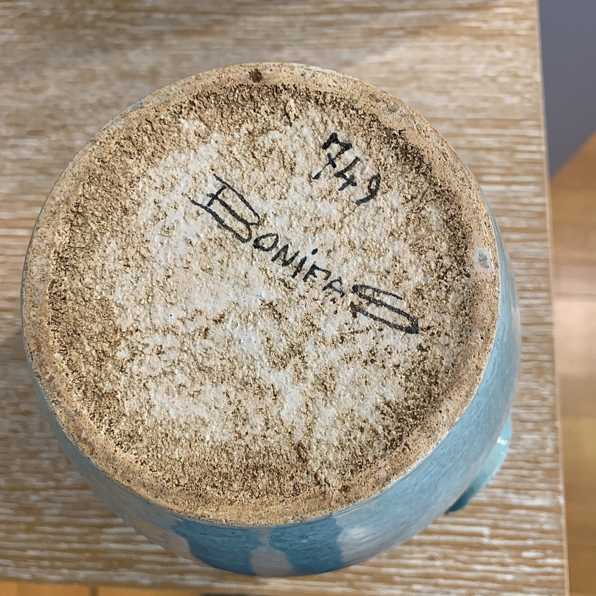 Proantic: Vase Art-déco En Faïence Dure De Paul Bonifas