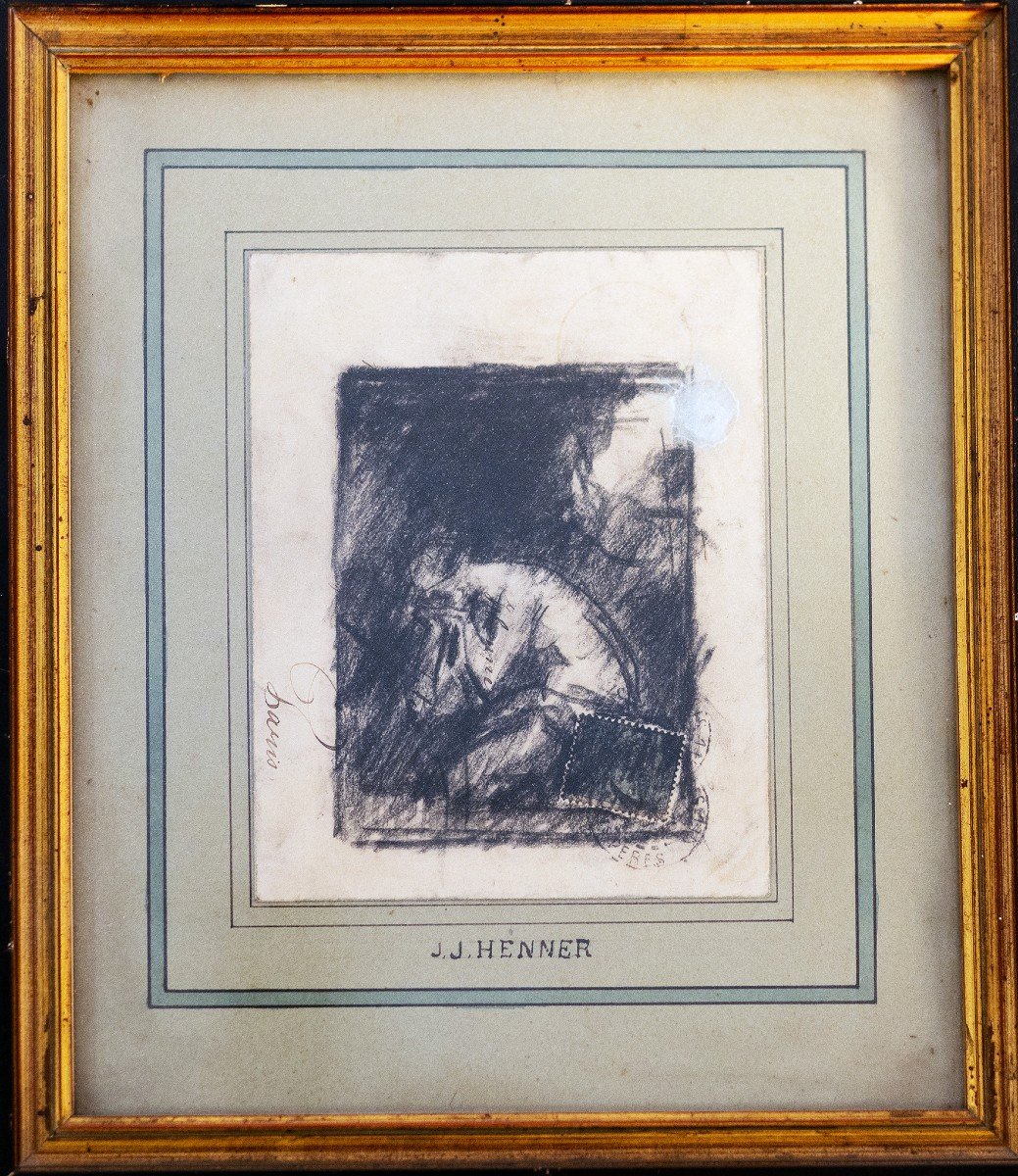 Proantic: Jean-jacques Henner, Repentant Magdalene, 1903