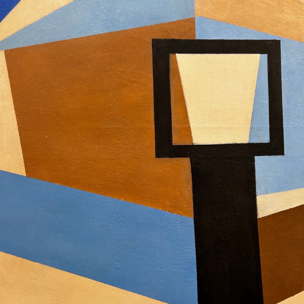Proantic: Boquet Jean, Belgian Painter (1908-1976), Geometric Abstract