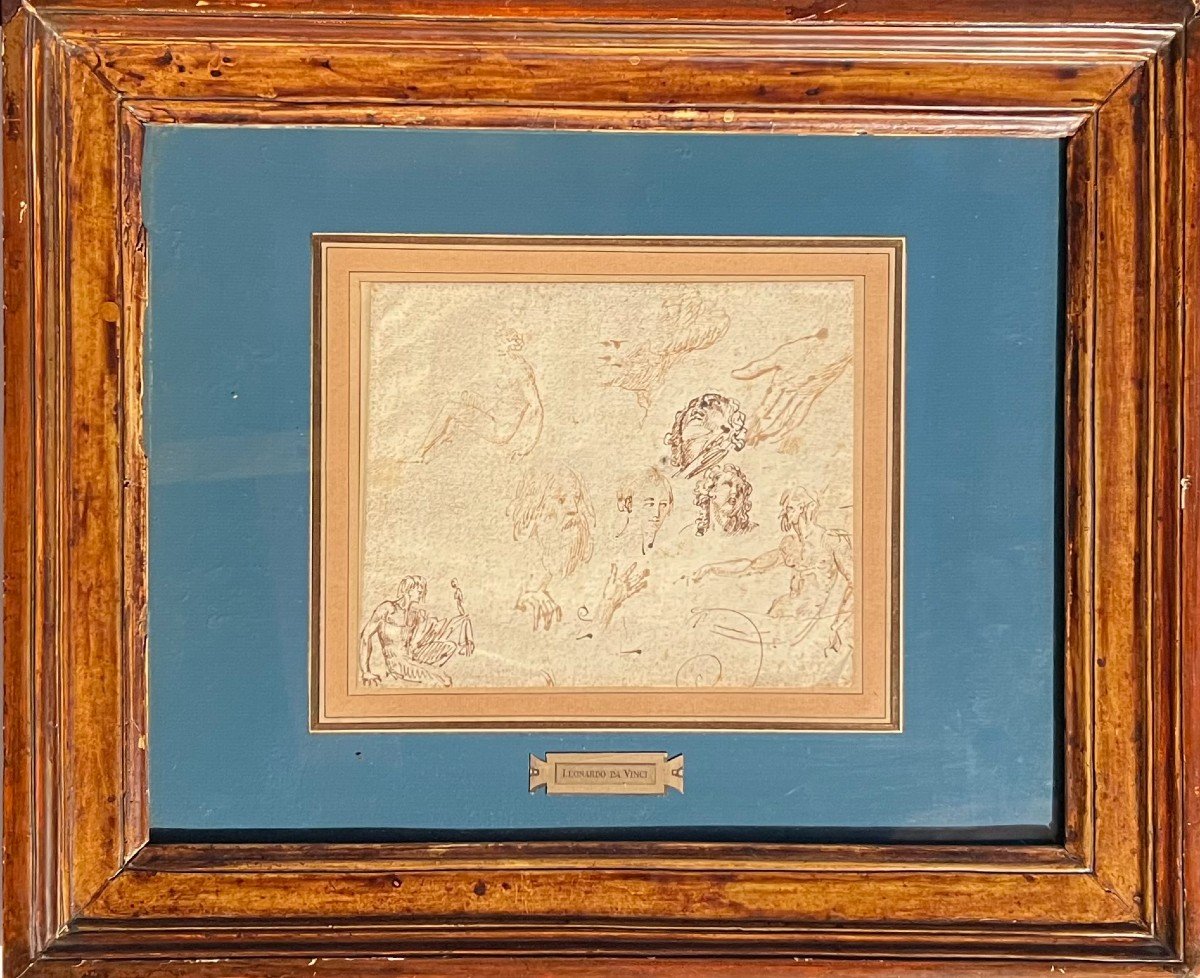 Proantic: 17th Century Italian School - Old Drawing/old Master Drawing