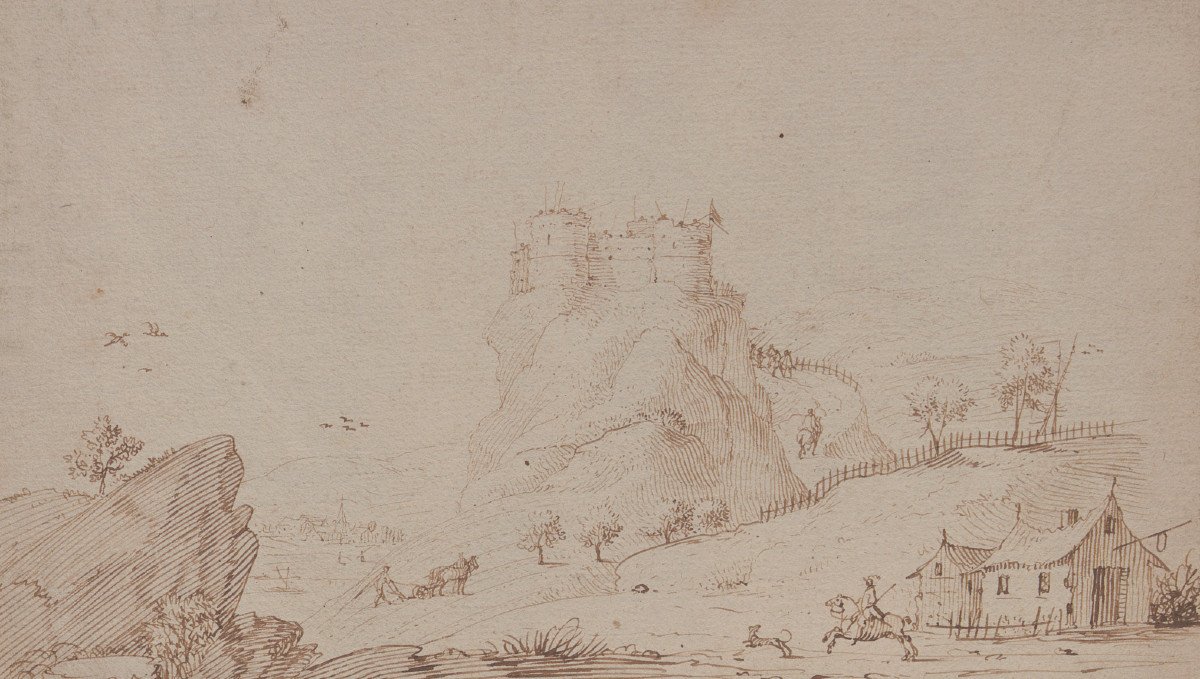 Proantic: Israël Silvestre (nancy 1621 - Paris 1691) - Old Master Dra