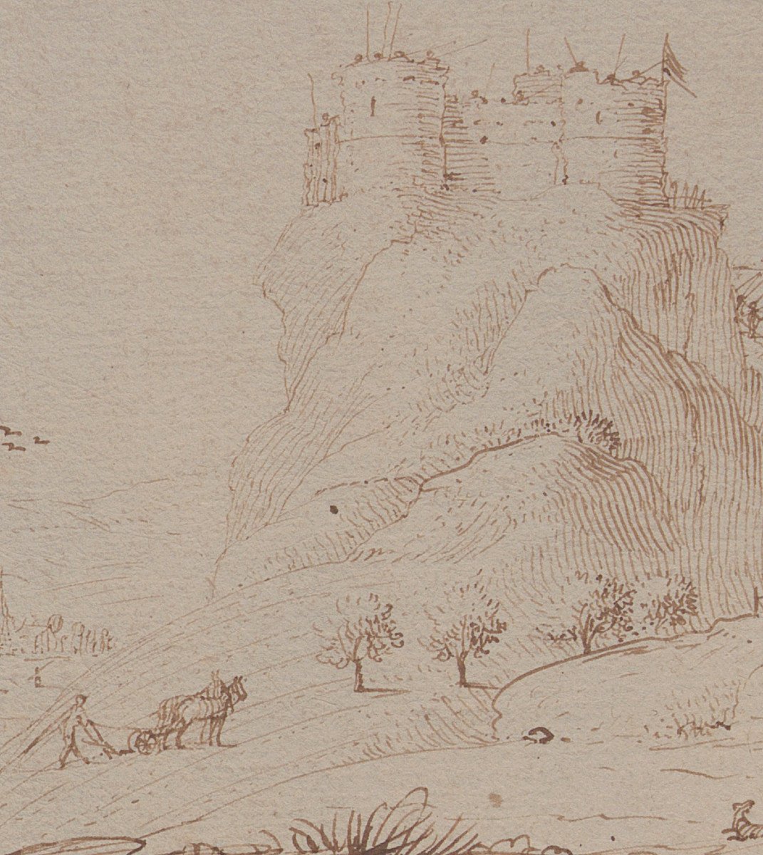 Proantic: Israël Silvestre (nancy 1621 - Paris 1691) - Old Master Dra