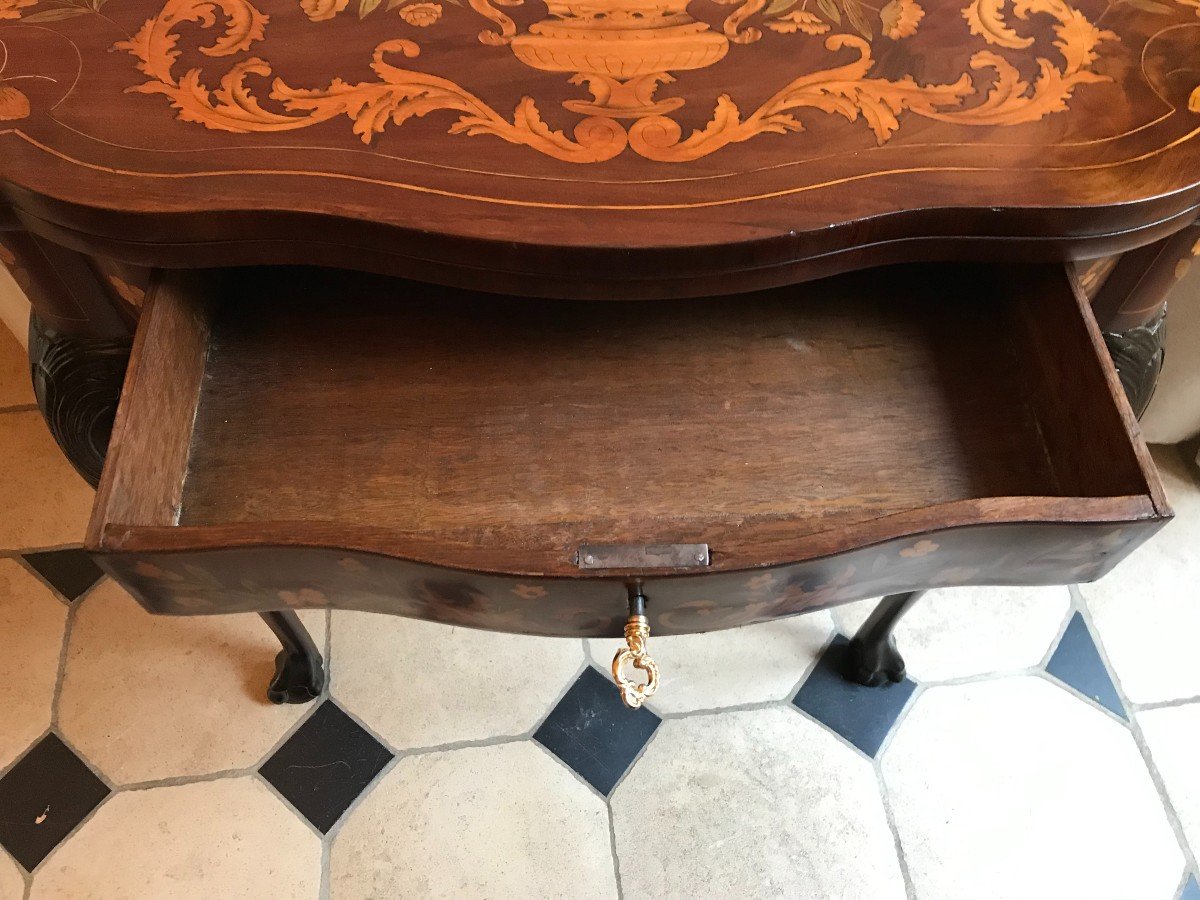 Proantic: Game Table - Dutch Work