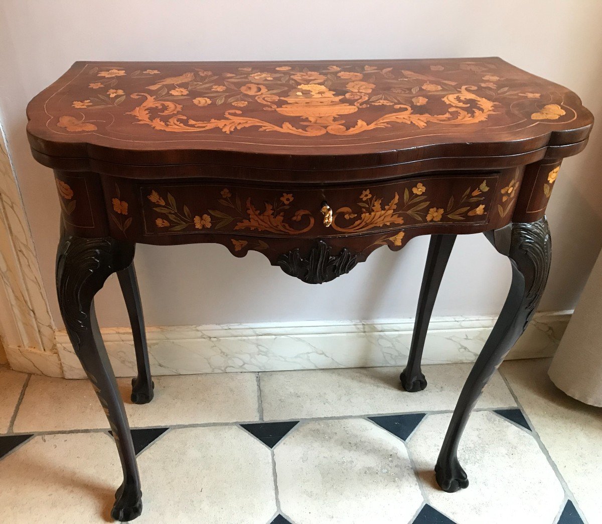 Proantic: Game Table - Dutch Work