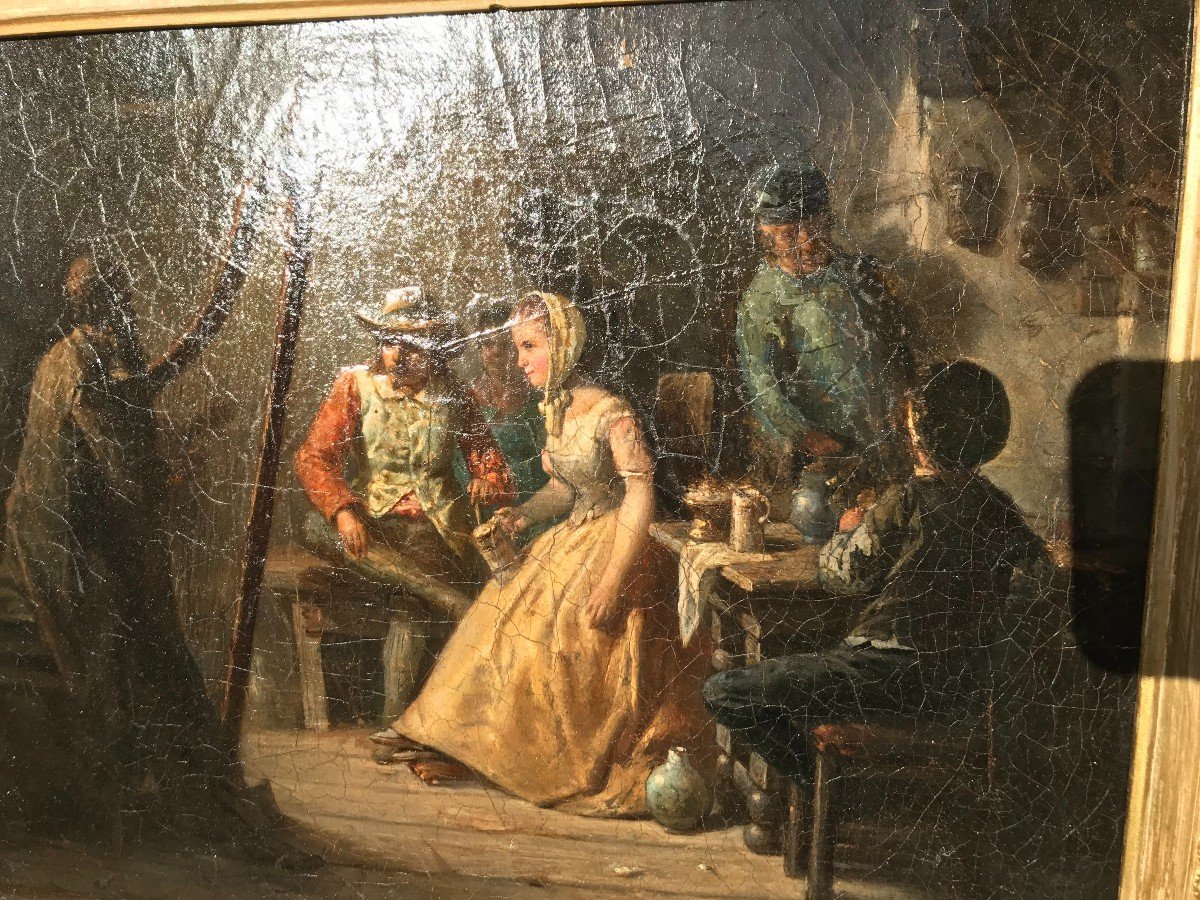 Proantic: Interieur Breton Par Hermann Anker