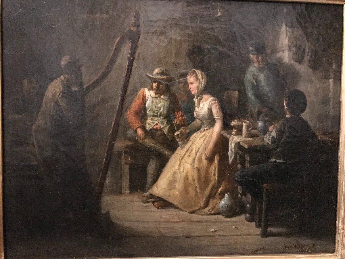 Proantic: Interieur Breton Par Hermann Anker