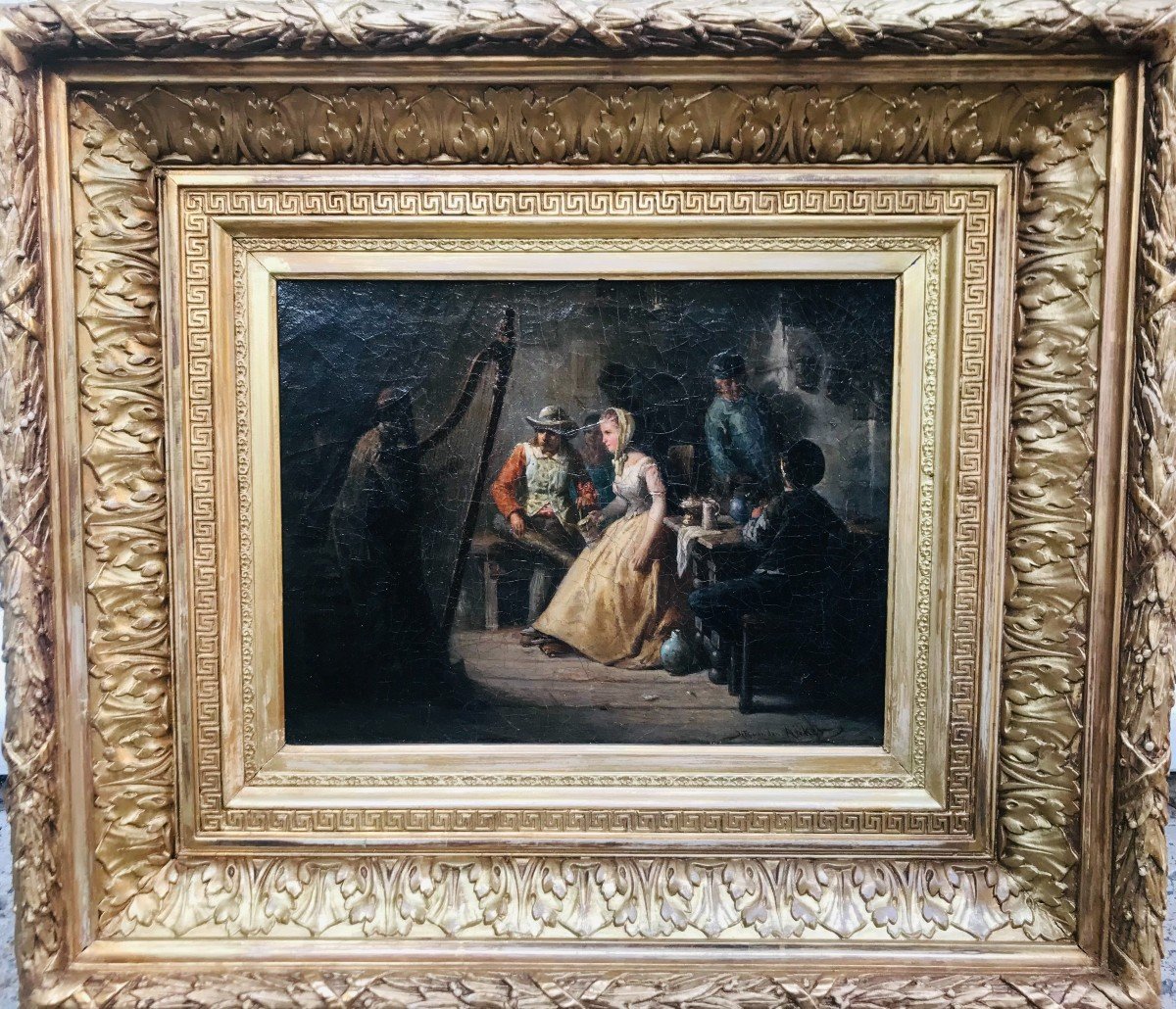 Proantic: Interieur Breton Par Hermann Anker