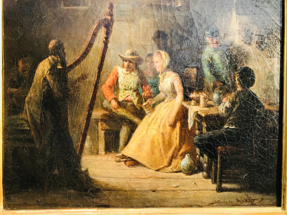 Proantic: Interieur Breton Par Hermann Anker