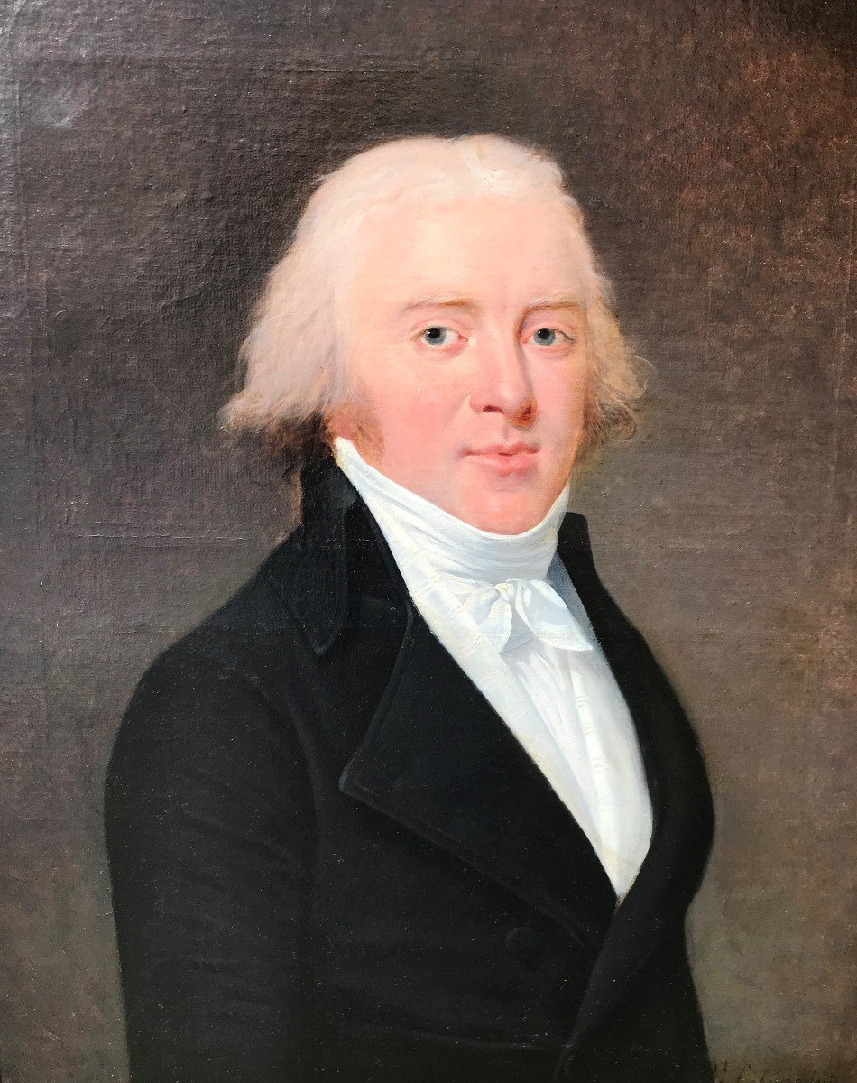 Proantic: Portrait Man - Robert Lefevre 1755 - 1830