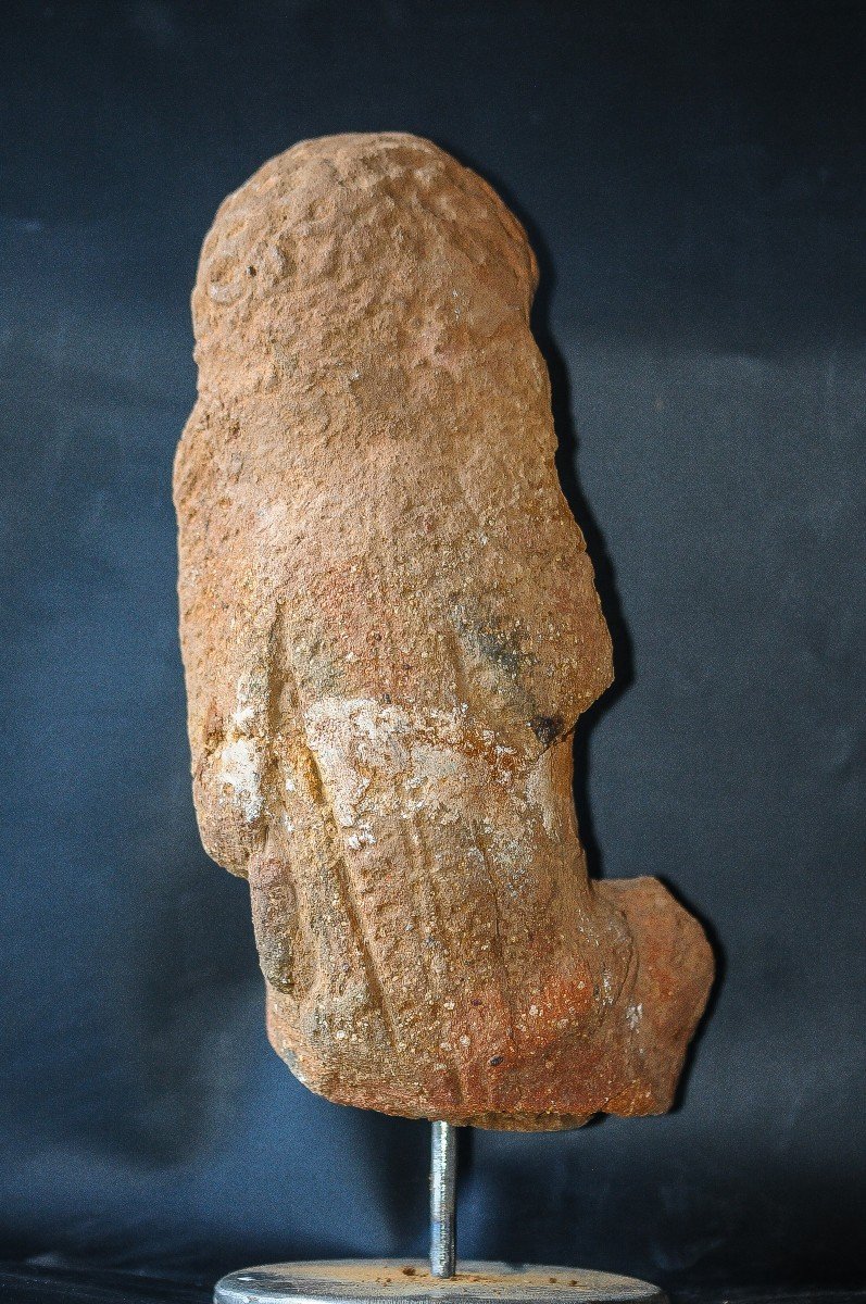 Proantic: Niger Terracotta Man's Head 1950/60