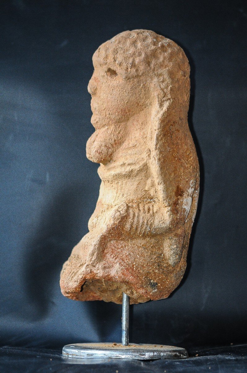 Proantic: Niger Terracotta Man's Head 1950/60