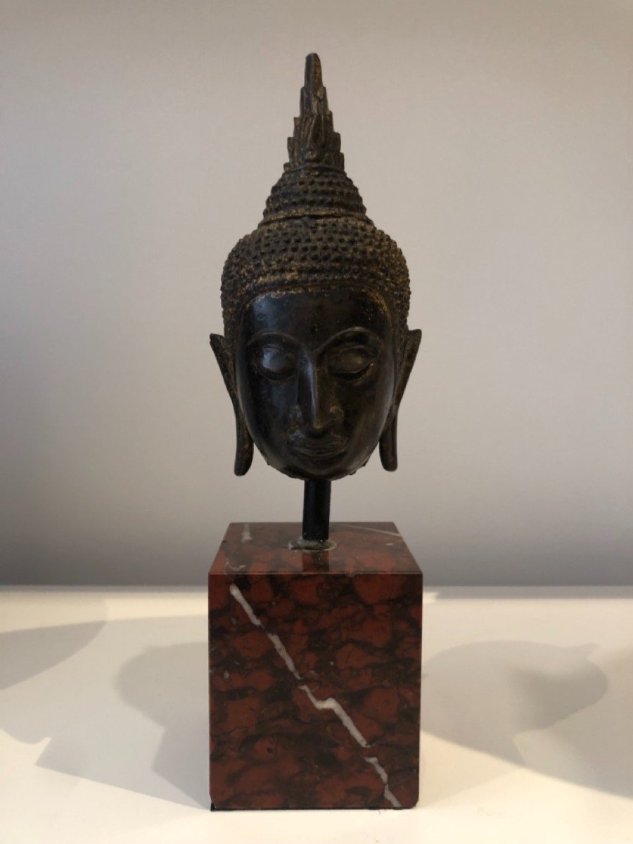 Proantic: Thailand, XVIIth - XVIIIth Century. Buddha Head.