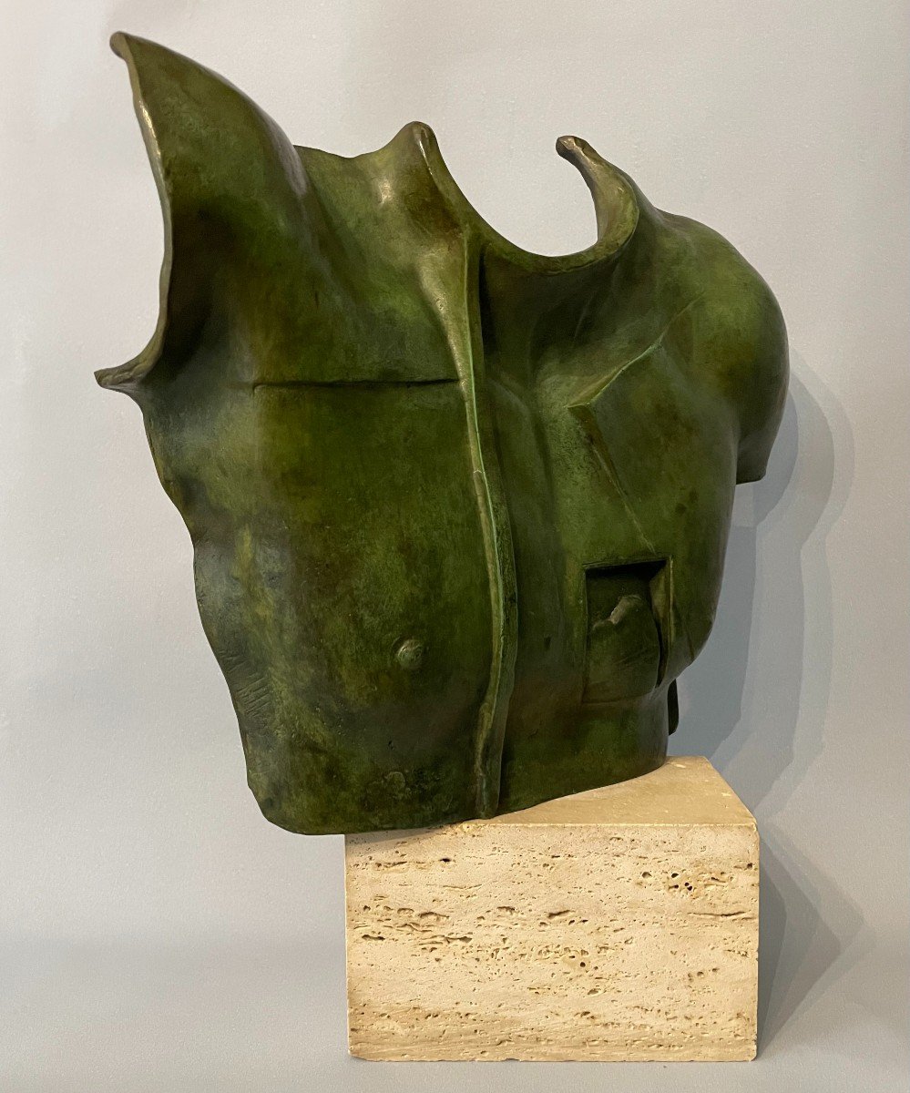 Proantic: Sculpture - Igor Mitoraj - Bronze Bust “helios”