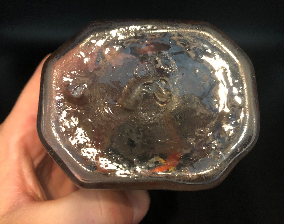 Proantic: Antique 18th Century Baron Steigel Enameled Glass Bottle