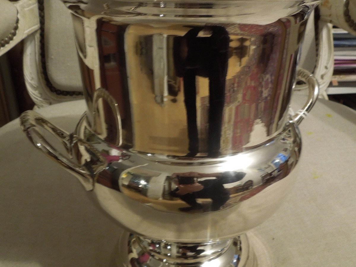Proantic: Silver Metal Champagne Bucket