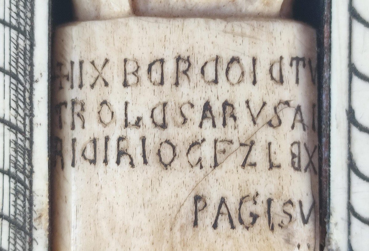 Proantic: Sienese Altar Depicting The Descent Between Pope Alexander